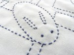 More Sashiko Rabbits | Sew the Day
